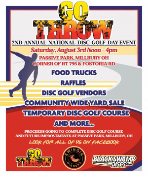 GO THROW's 2nd Annual National Disc Golf Day (2024, Go Throw) · Disc ...