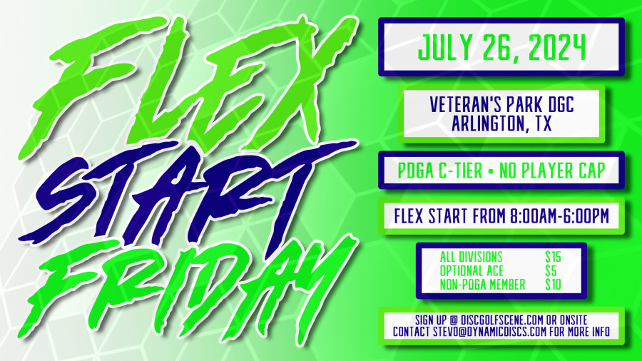 Dynamic Discs Flex Start Friday @ Bill Allen #1 (2024, Dynamic Discs ...