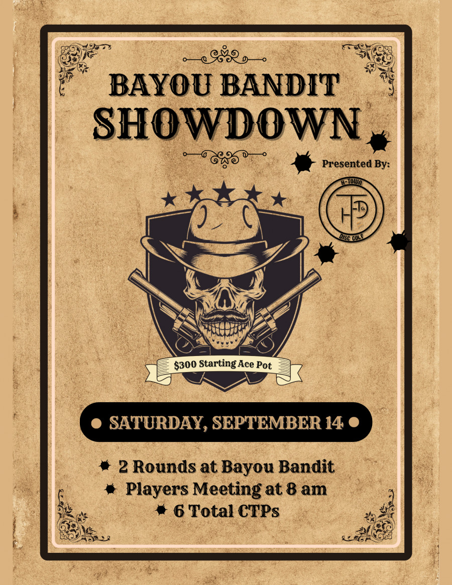 Bayou Bandit Showdown (2024, H-Town Disc Golf) · Disc Golf Scene