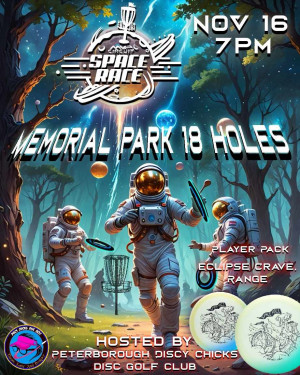 Discy Chicks space race (2024, Melinda myall) · Disc Golf Scene