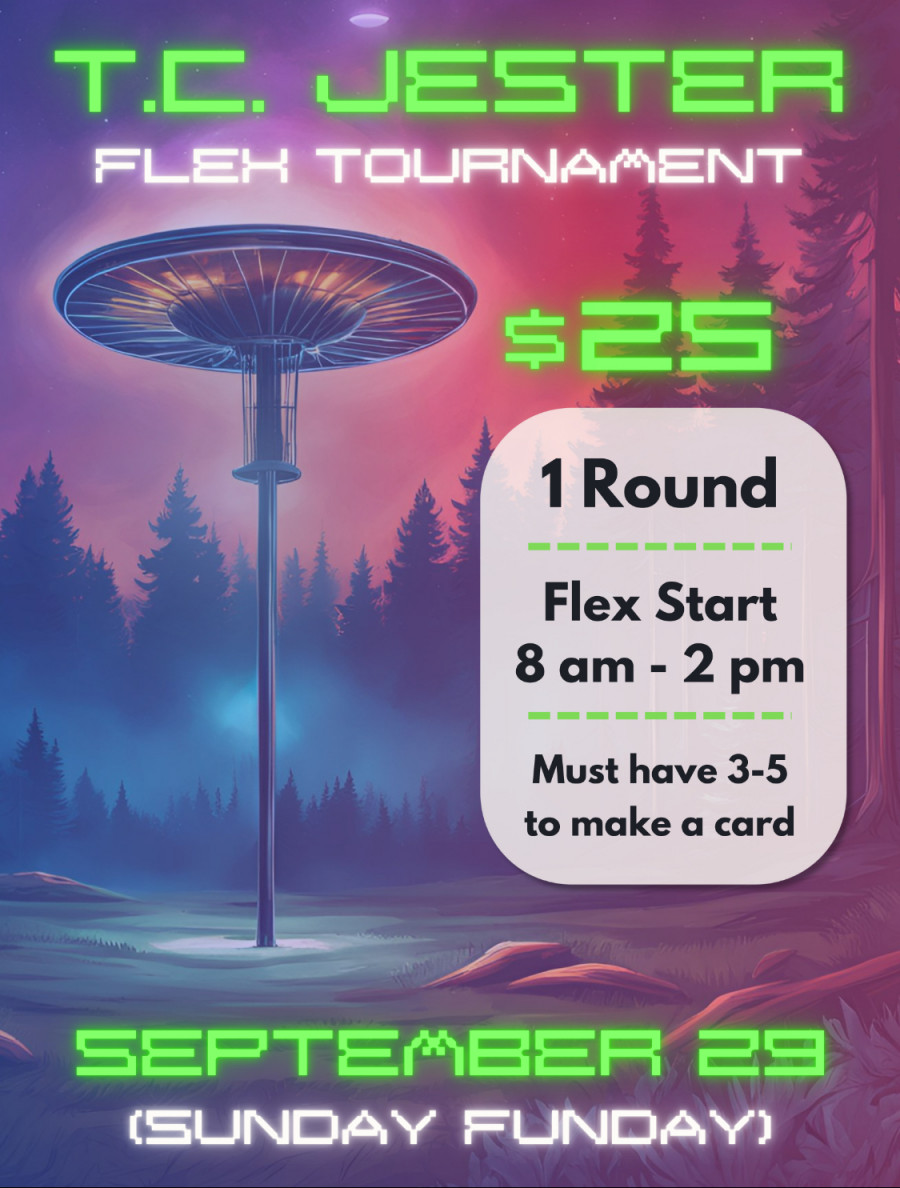 Tc Jester Flex (2024, H-Town Disc Golf) · Disc Golf Scene