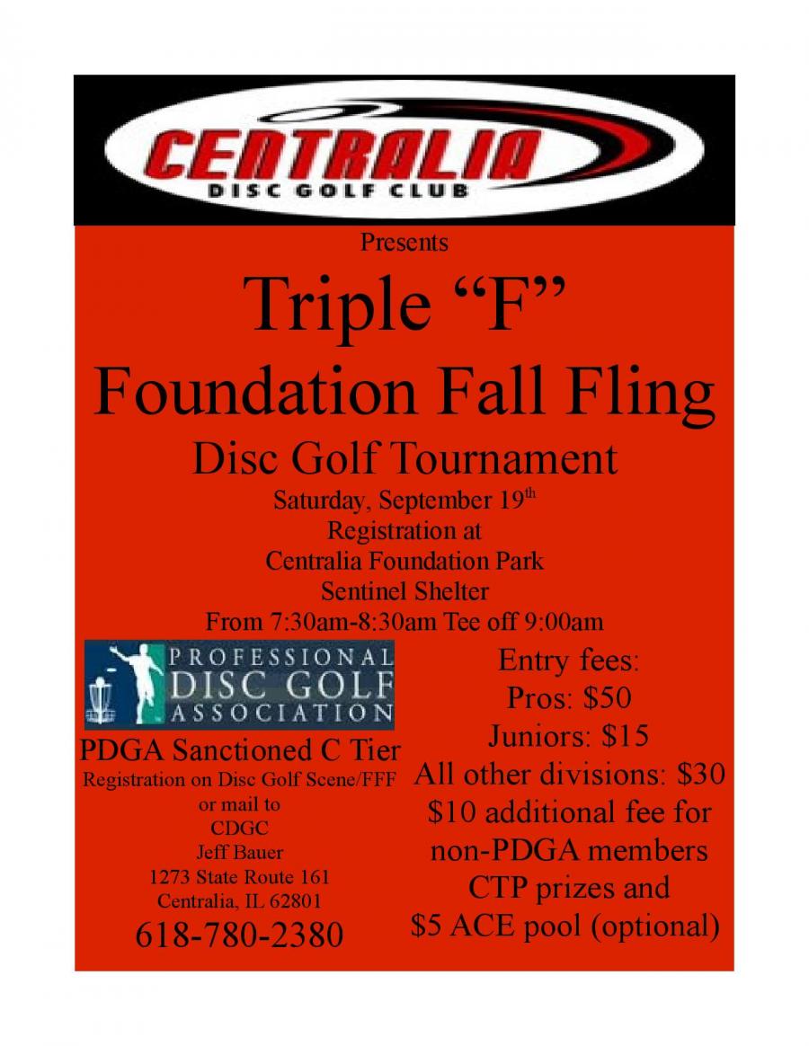 Foundation Fall Fling (2015, Centralia Disc Golf Club) · Disc Golf Scene