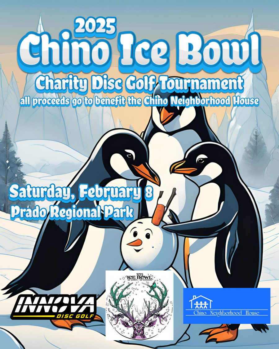Chino Ice Bowl Charity Disc Golf Tournament, supported by Innova Disc ...
