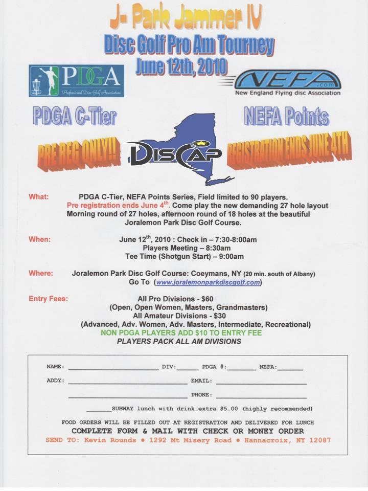 J-Park Jammer IV (2010, DisCap) · Disc Golf Scene