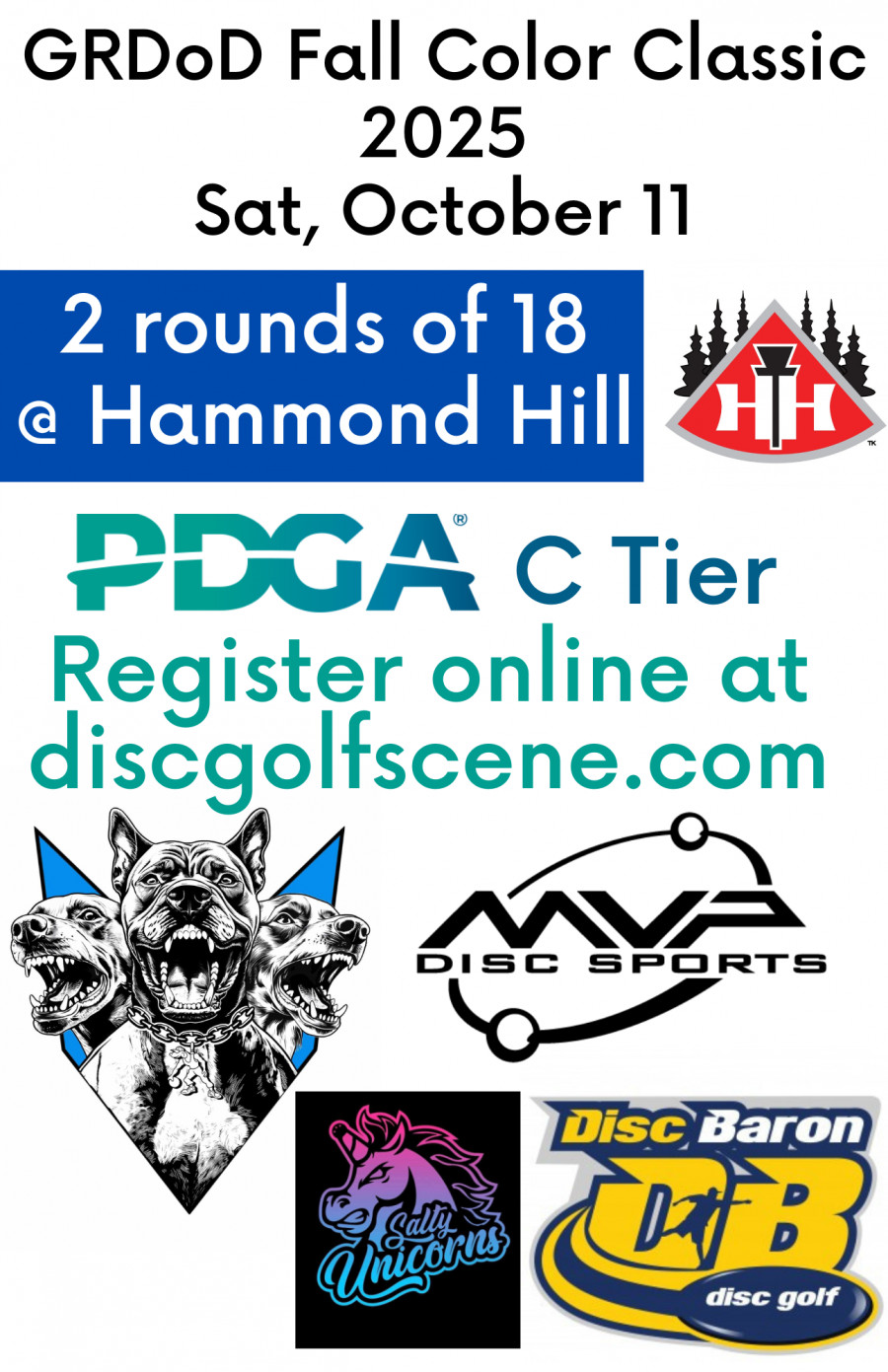 GRDoD Fall Color Classic 2025 · Disc Golf Scene