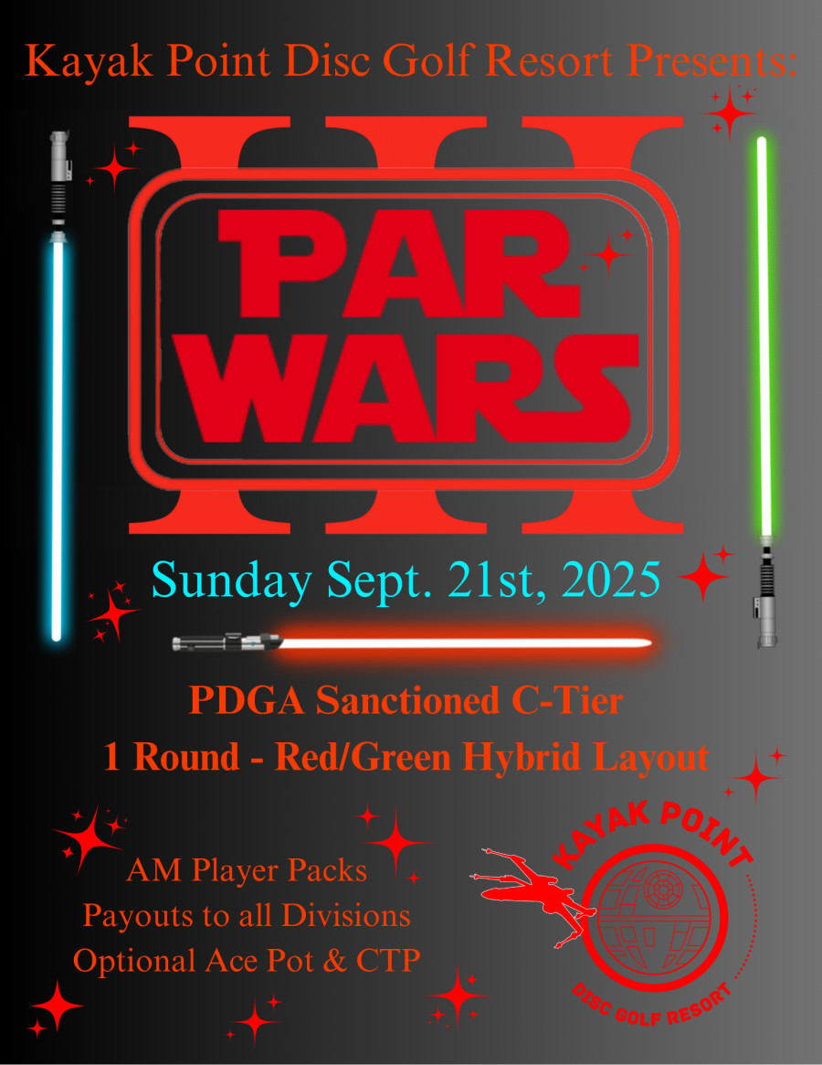Par Wars Episode III · Disc Golf Scene