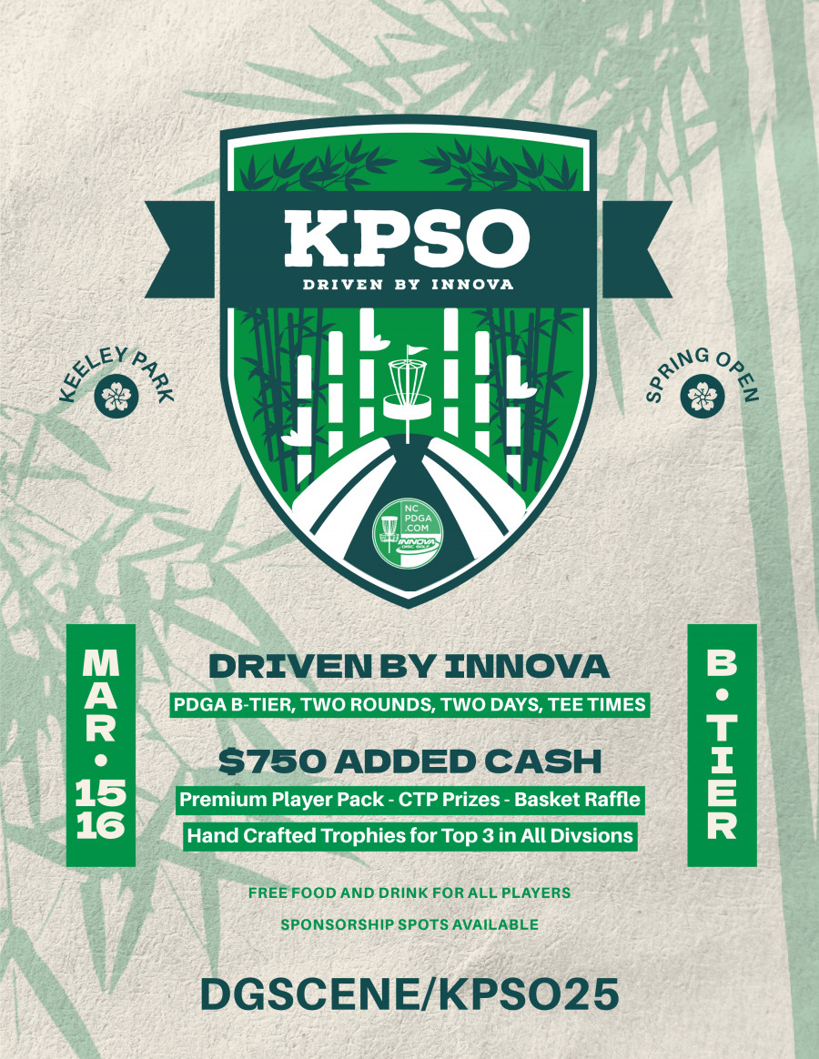 Keeley Park Spring Open - KPSO '25 · Disc Golf Scene