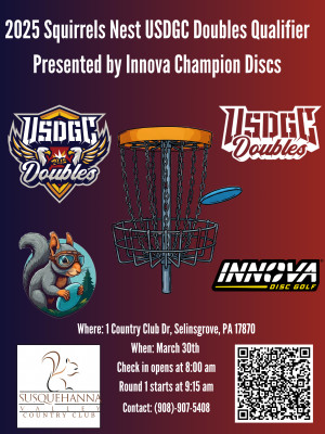 2025 Squirrels Nest USDGC Doubles Qualifier Presented by Innova ...