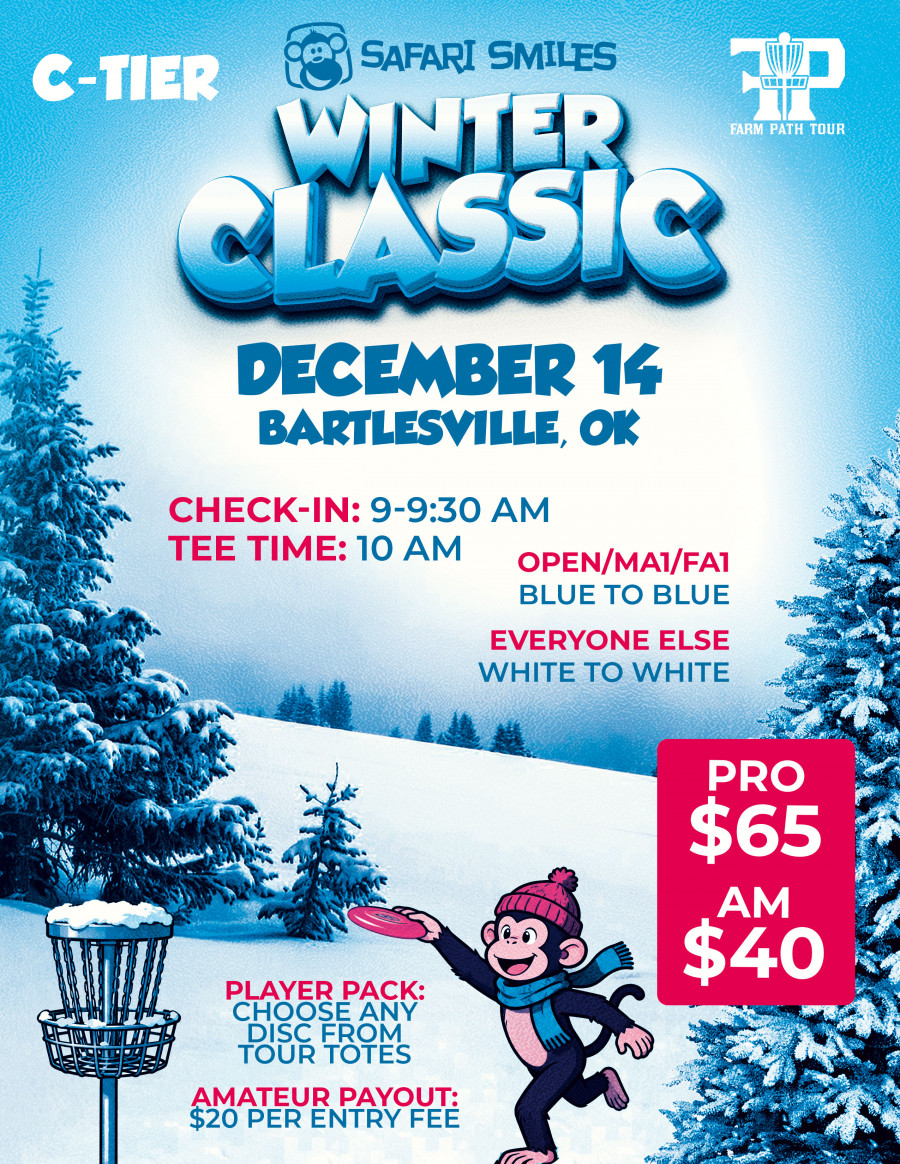 Safari Smiles Winter Classic · Disc Golf Scene