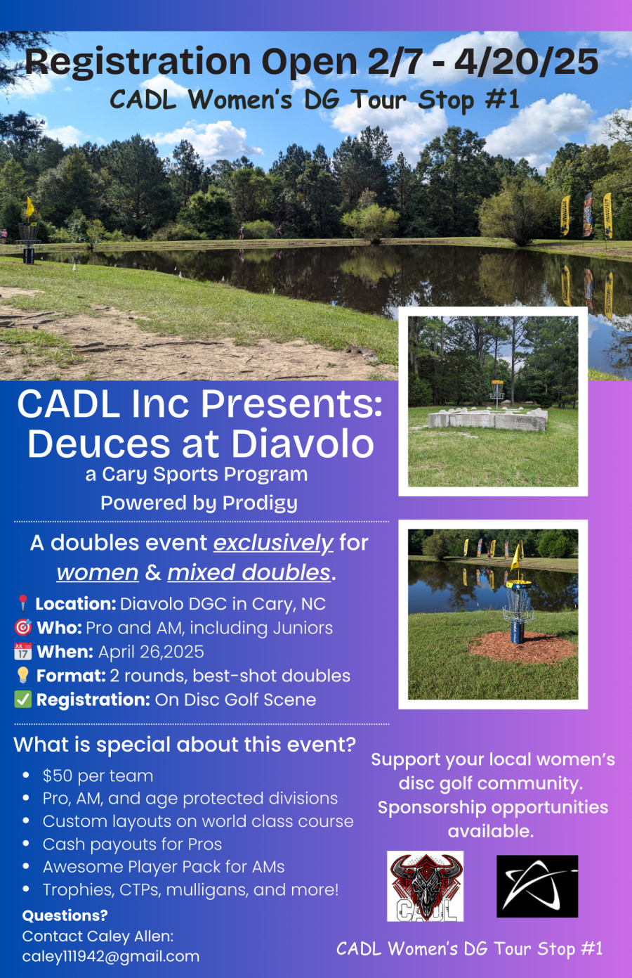 CADL Inc Presents: Deuces at Diavolo - a Cary Sports Program, Powered ...