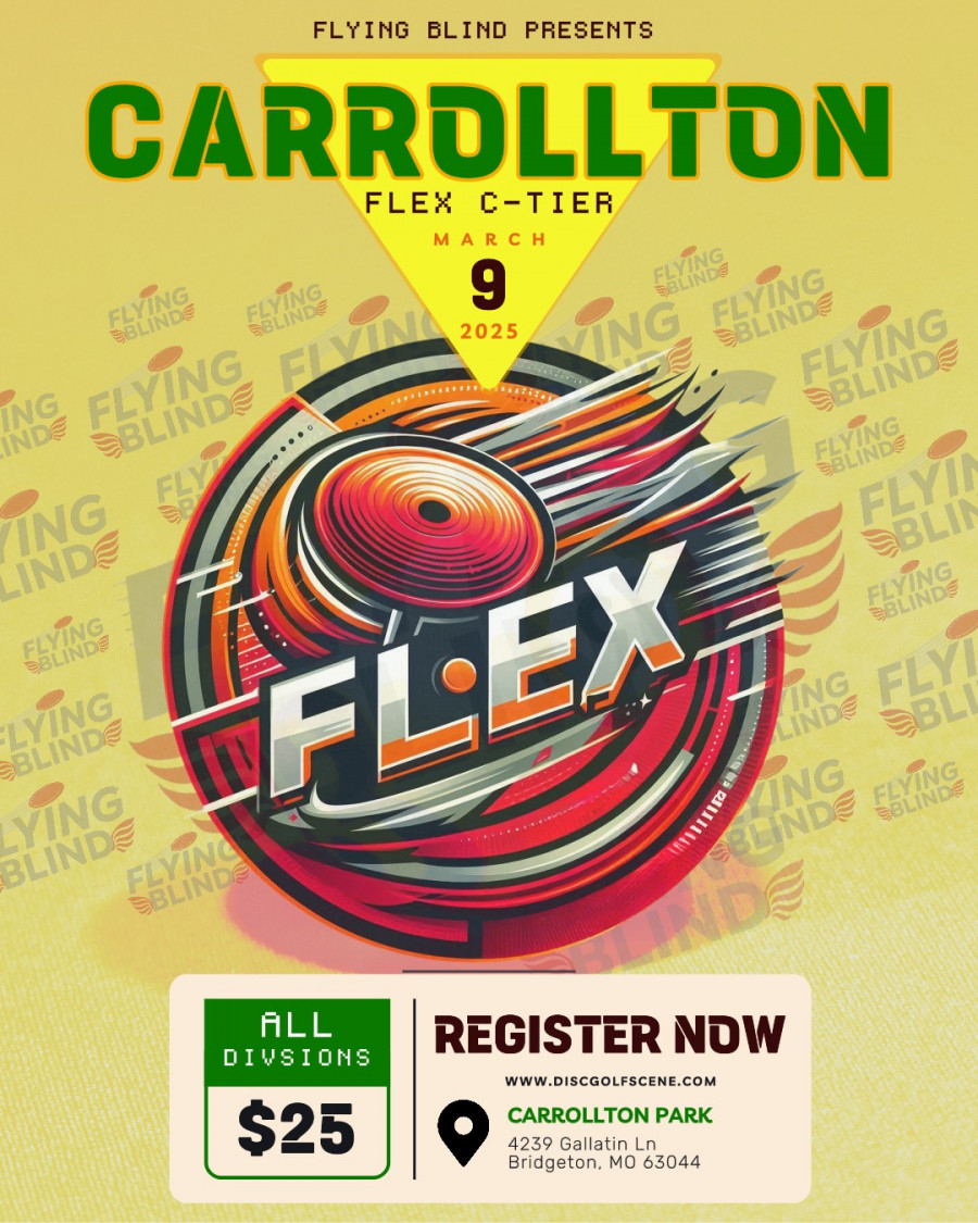 Flying Blind Sunday Flex @ Carrollton · Disc Golf Scene