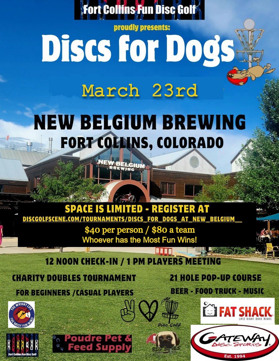 Discs for Dogs I @ New Belgium · Disc Golf Scene