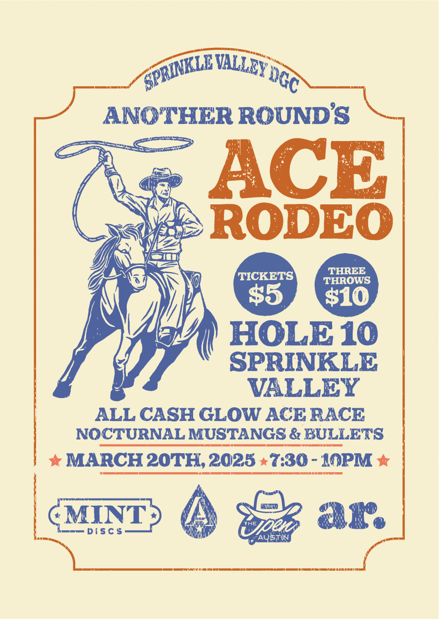 Another Round presents Ace Rodeo at Sprinkle Valley DGC powered by Mint ...
