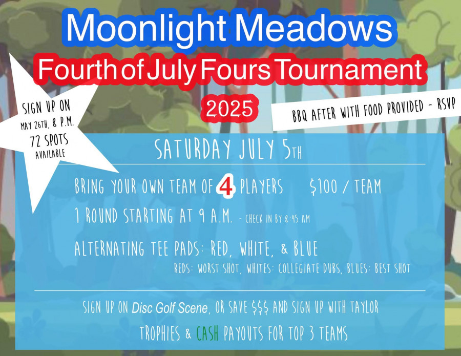 4th of July Fours · Disc Golf Scene
