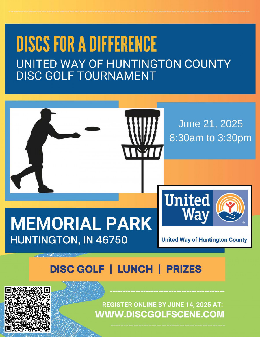Discs for a Difference 2025: United Way of Huntington County Disc Golf ...