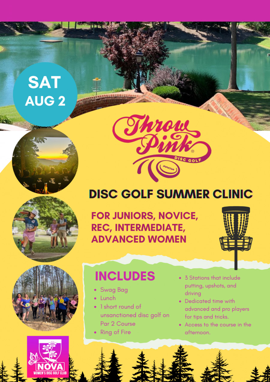 Throw Pink Summer Camp Clinic · Disc Golf Scene