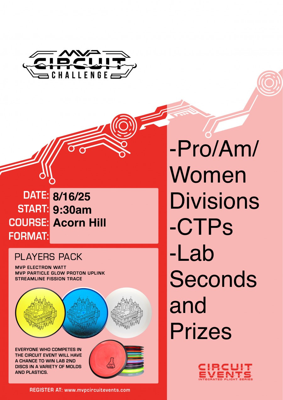 MVP Circuit Challenge at Acorn Hill · Disc Golf Scene
