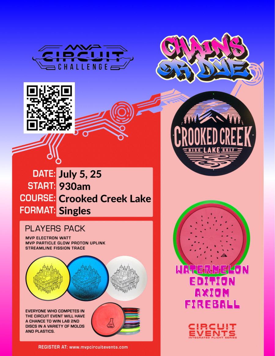 MVP Circuit Challenge '25 - Crooked Creek Lake - presented by Chains Or ...