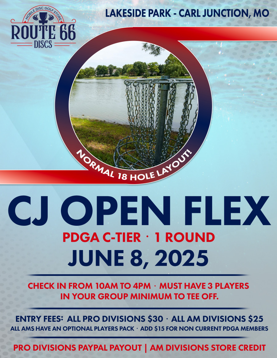 2025 CJ Open Flex · Disc Golf Scene