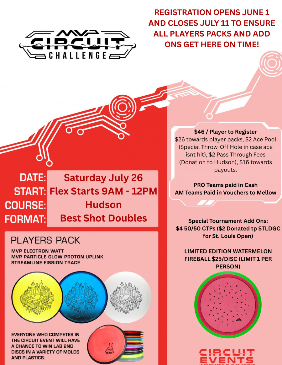 2025 MVP Circuit Challenge at Hudson · Disc Golf Scene