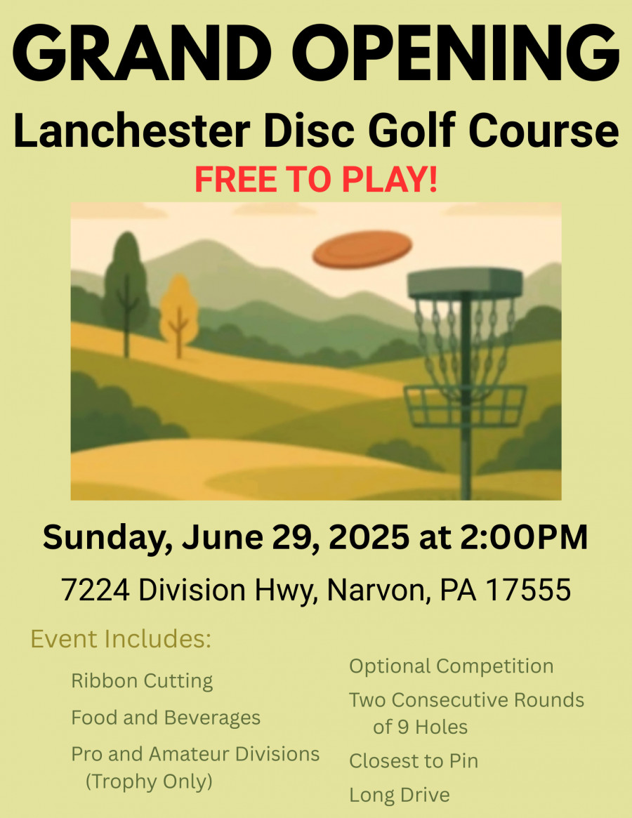 Lanchester Disc Golf Course Grand Opening · Disc Golf Scene