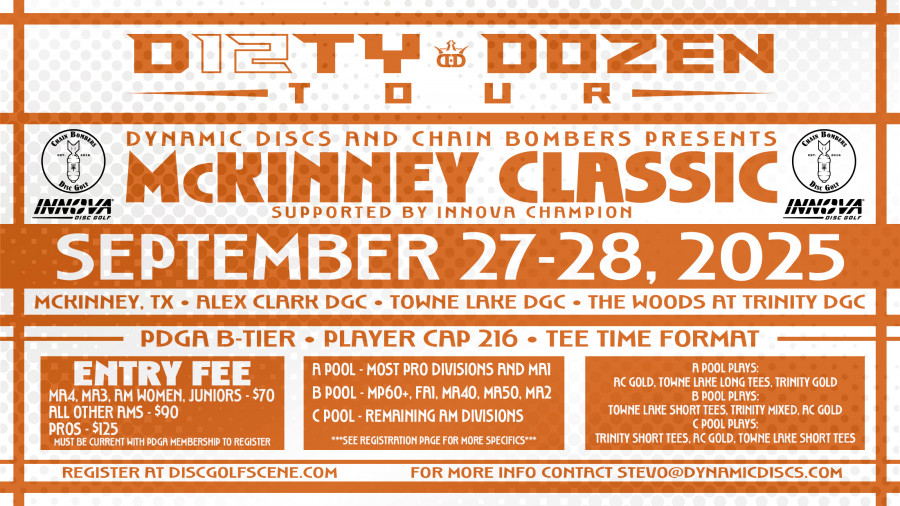 The Dirty Dozen Tour & Chain Bombers Present the McKinney Classic ...