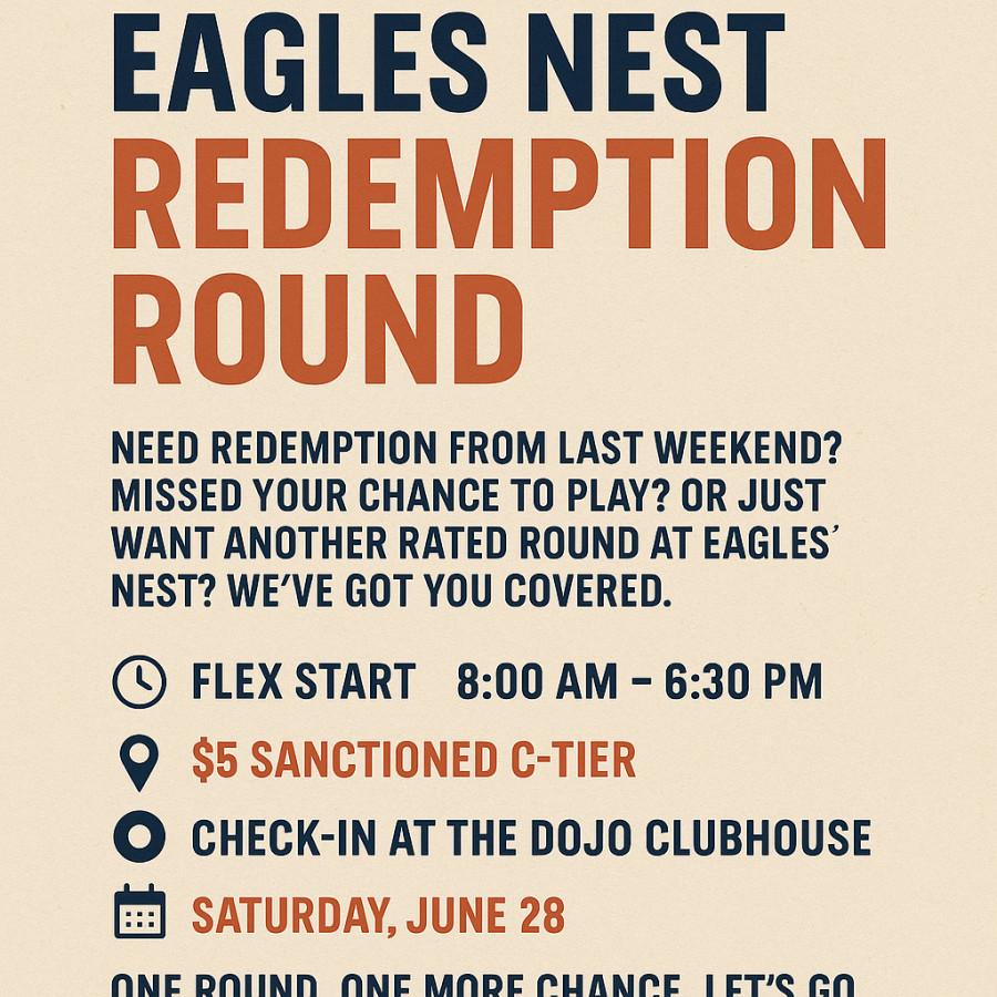 Eagle’s Nest Redemption Round · Disc Golf Scene