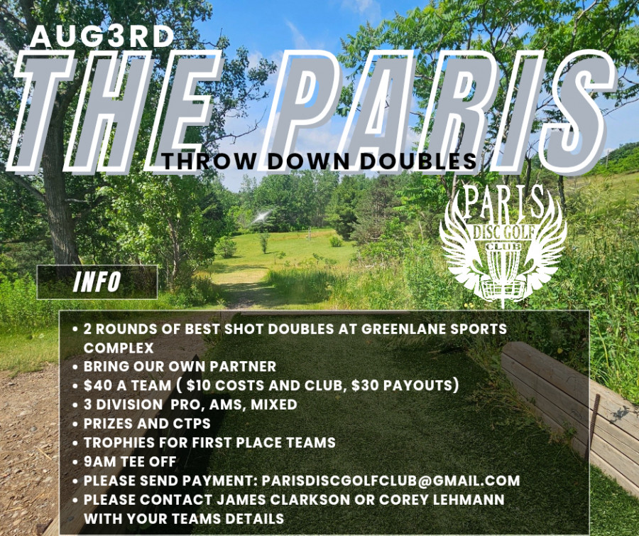 The Paris Throw Down · Disc Golf Scene