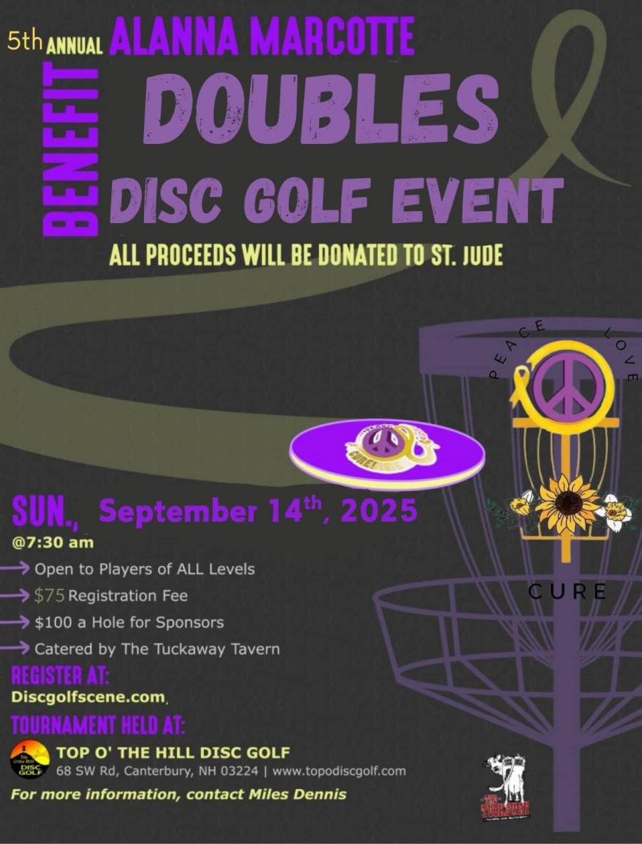 5th Annual St. Jude Doubles Charity Disc Golf Event In Memory of Alanna ...