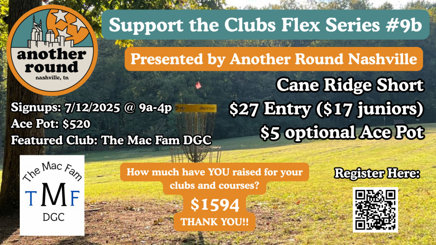 Support the Clubs Flex Series #9B - Presented by Another Round ...