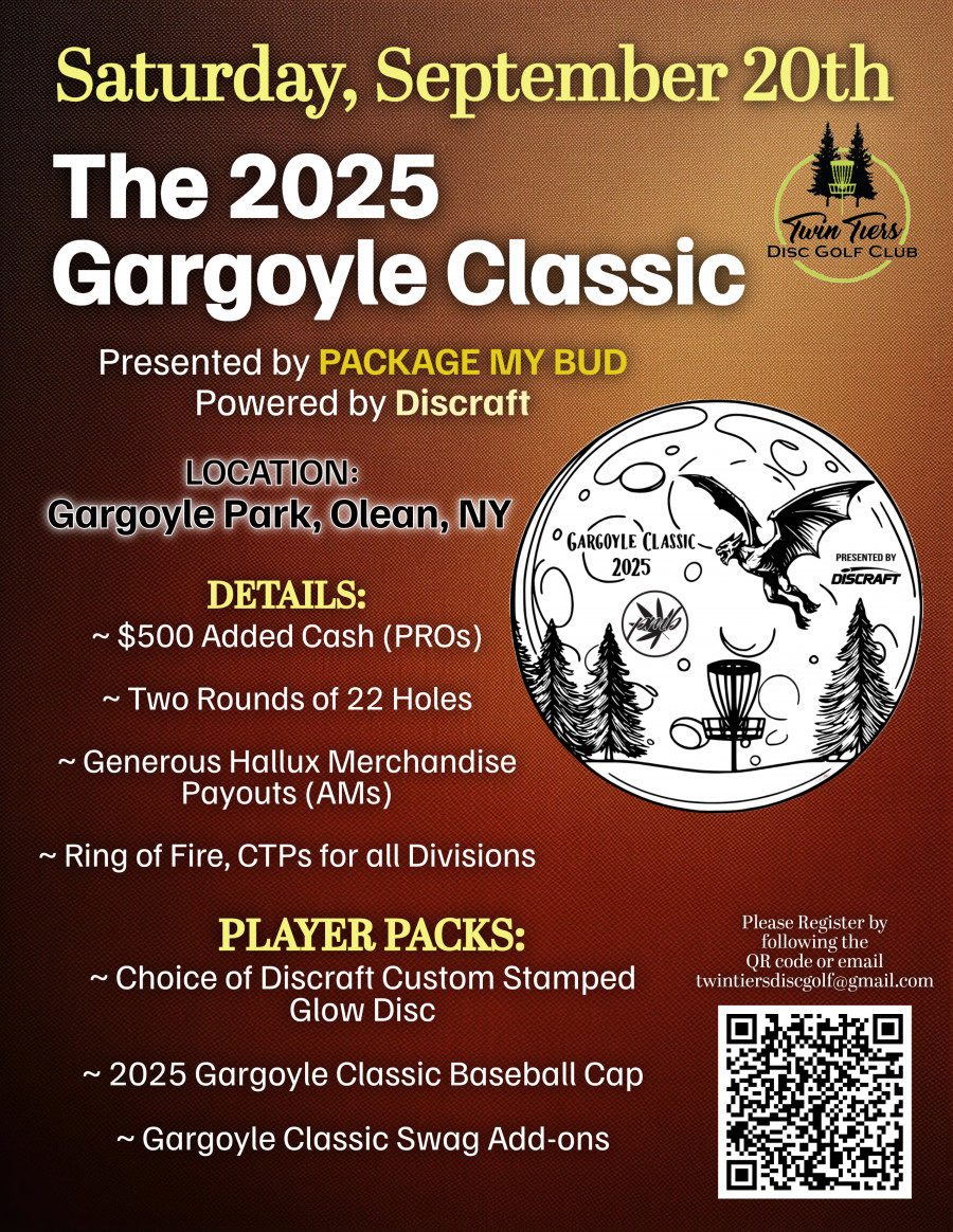 2025 Gargoyle Classic presented by Package My Bud · Disc Golf Scene