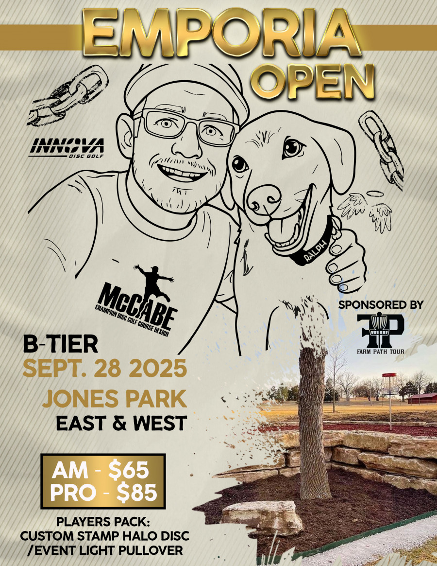 Emporia Open sponsored by Farm Path Tour · Disc Golf Scene