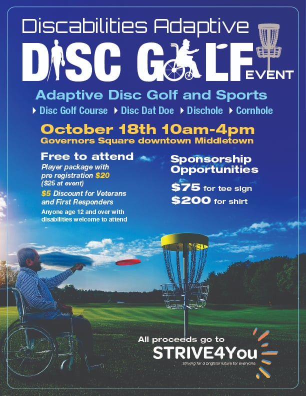 Discabilities Adaptive Sports Event · Disc Golf Scene