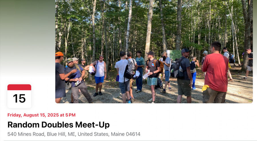 Random Doubles Meet-Up · Disc Golf Scene