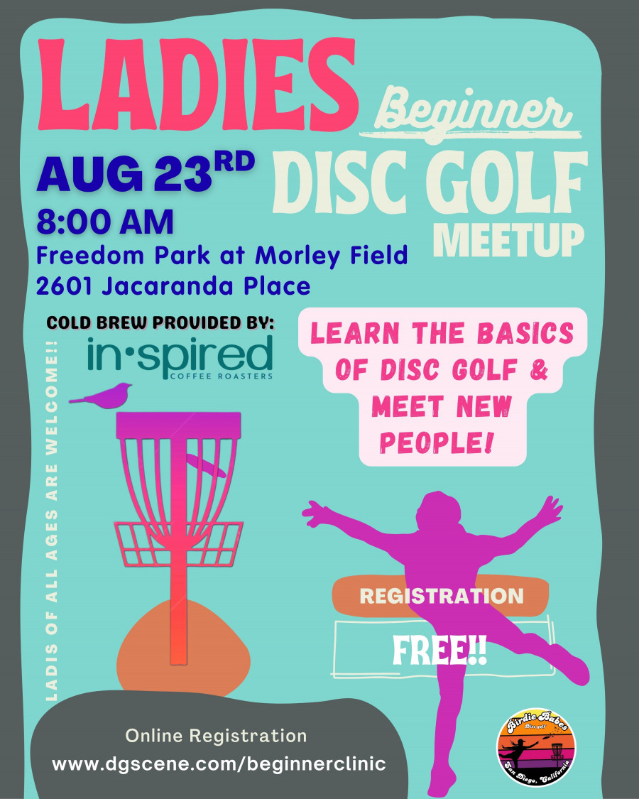 FREE Ladies Beginner Clinic - Disc Golf Basics! · Disc Golf Scene