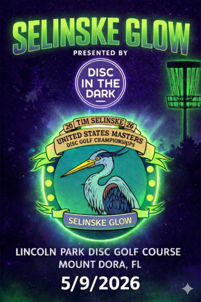 Selinske Glow presented by Disc in the Dark · Disc Golf Scene