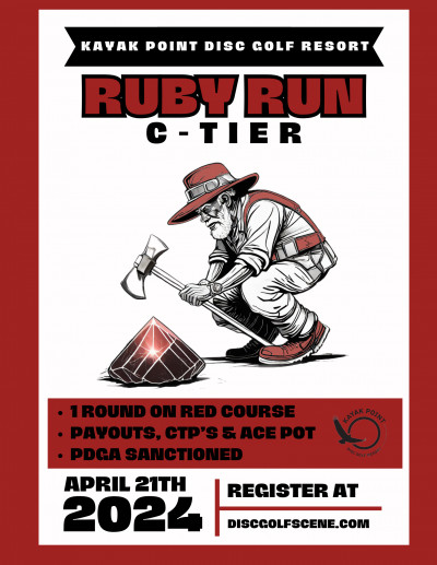 Register · Ruby Run · Disc Golf Scene