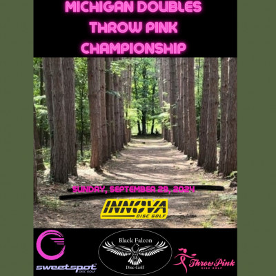 Michigan Doubles Throw Pink Championship Driven by Innova (2024, Casey ...