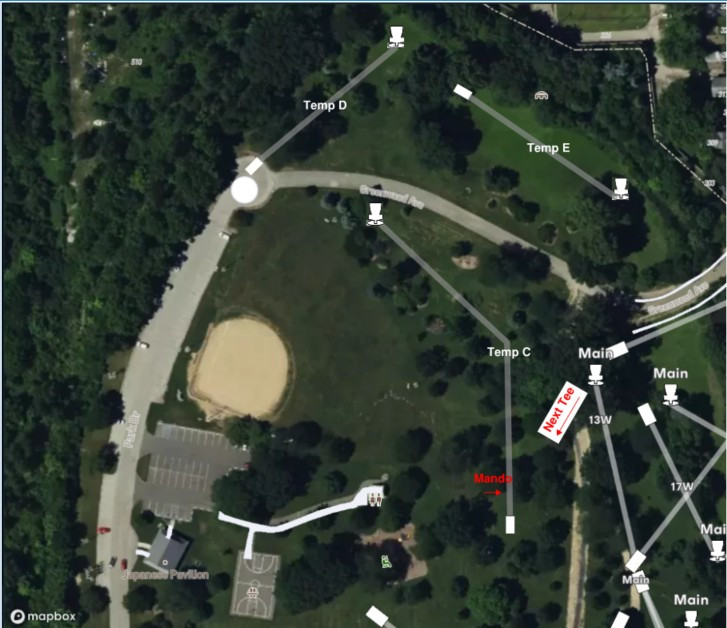 Jumping Ship Without a Raft · Disc Golf Scene