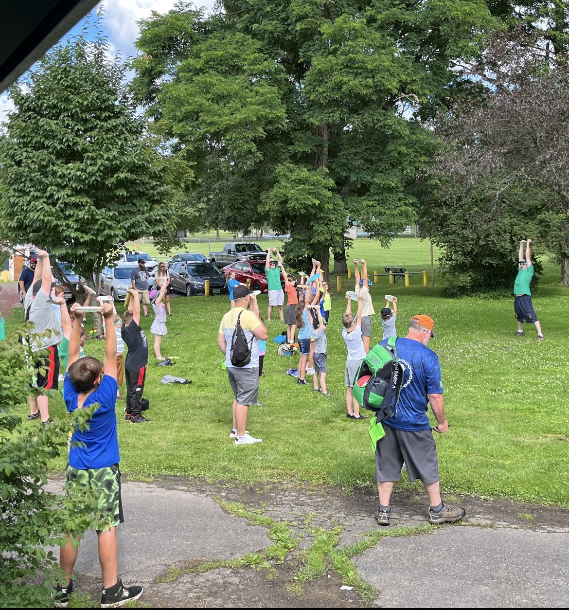 Franchot Junior Splash Tournament · Disc Golf Scene