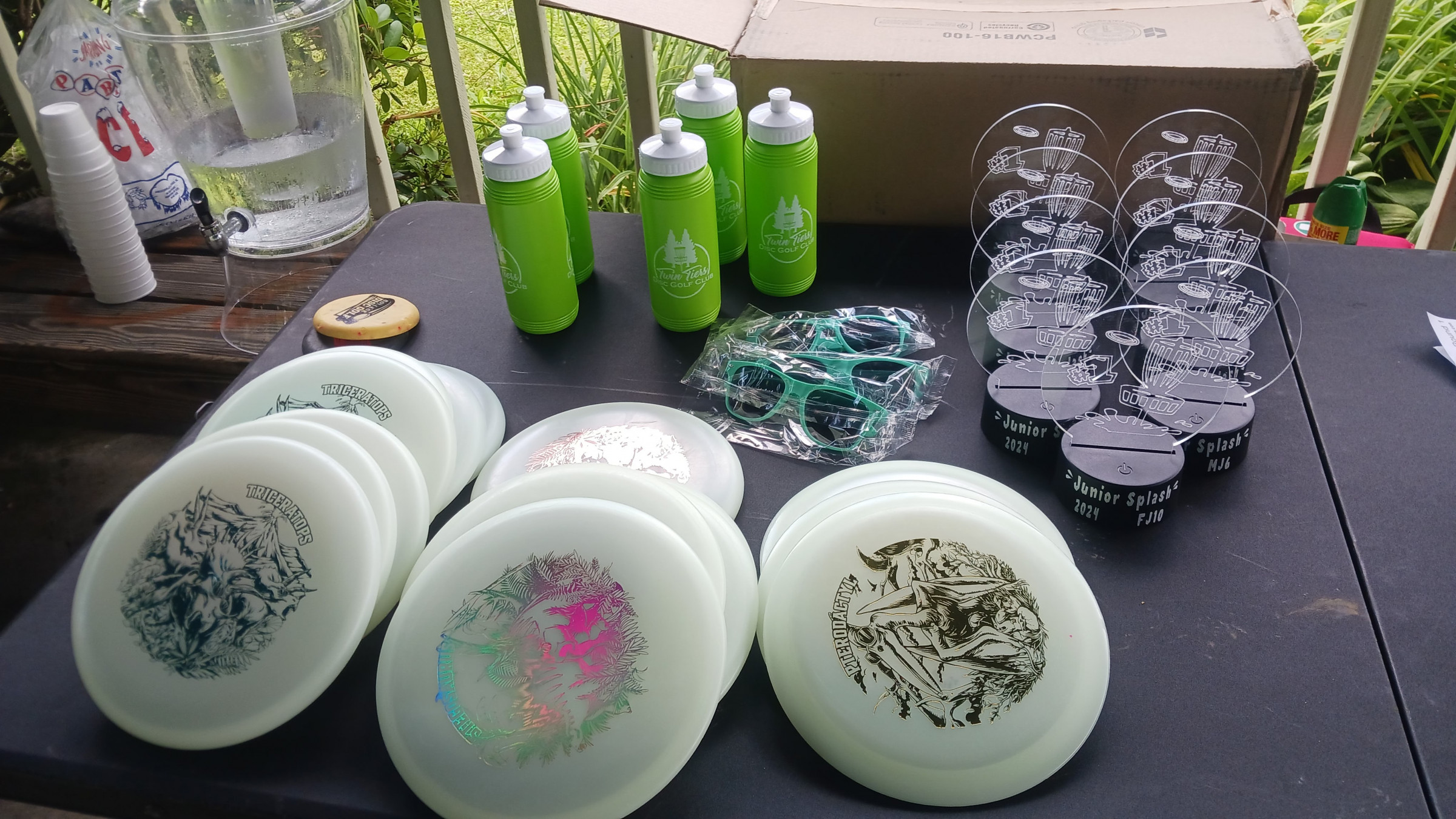 Franchot Junior Splash Tournament · Disc Golf Scene