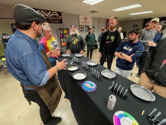 Disc Dyeing Class - Dye Your Own Disc! · Disc Golf Scene