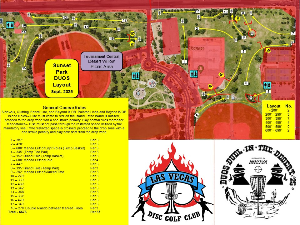 Duos Duel in the Desert supported by Innova · Disc Golf Scene